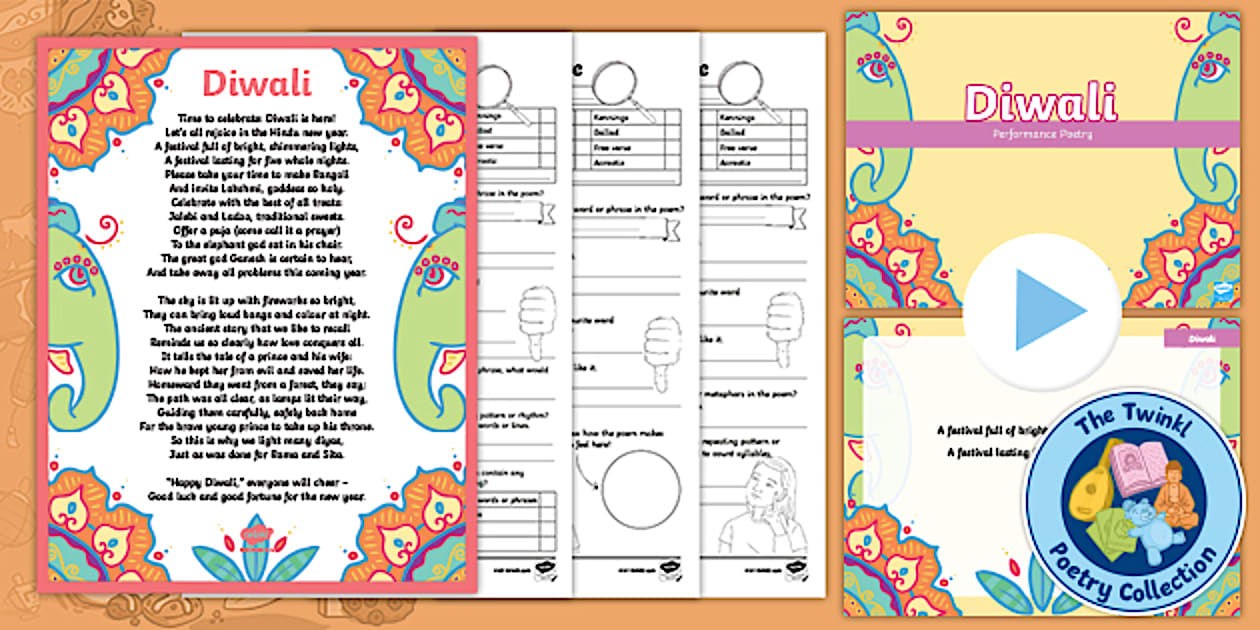 Diwali Poem & Resource Pack | Twinkl (Teacher-Made) - Twinkl